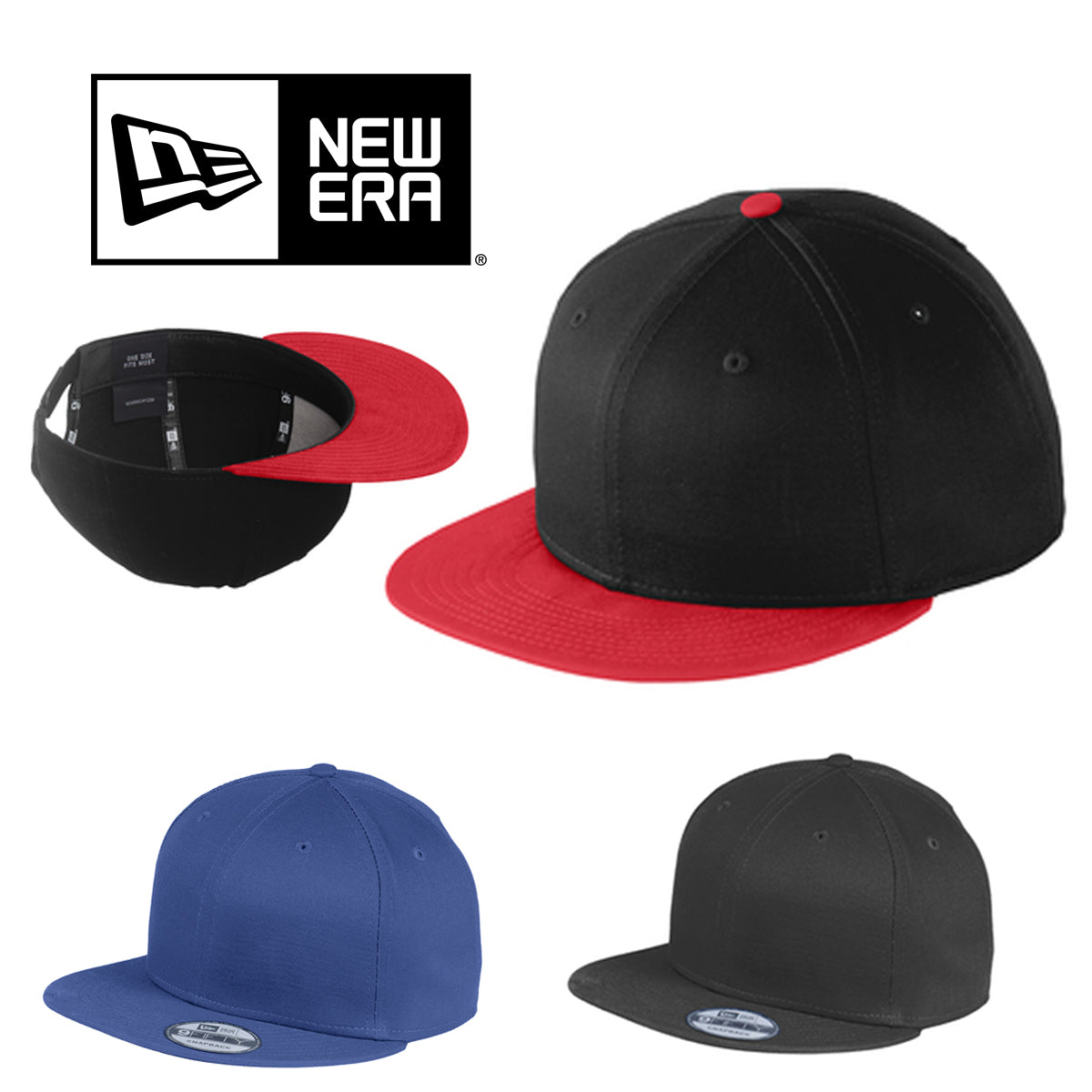 NEW ERA SNAPBACK FLAT BILL NE4020 – LOUDPRINTZ.COM